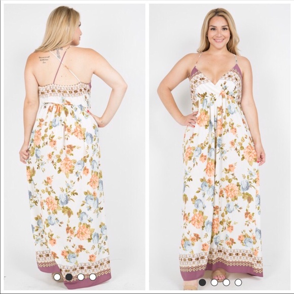 Dresses Floral Strap Maxi Poshmark